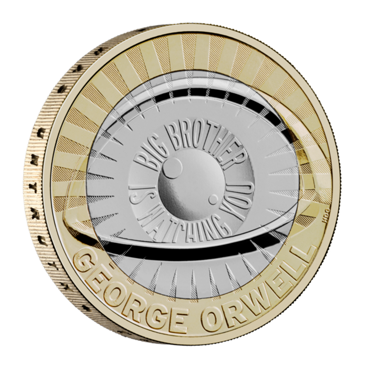George Orwell 2025 UK £2 Brilliant Uncirculated Coin – Thompsons Coins