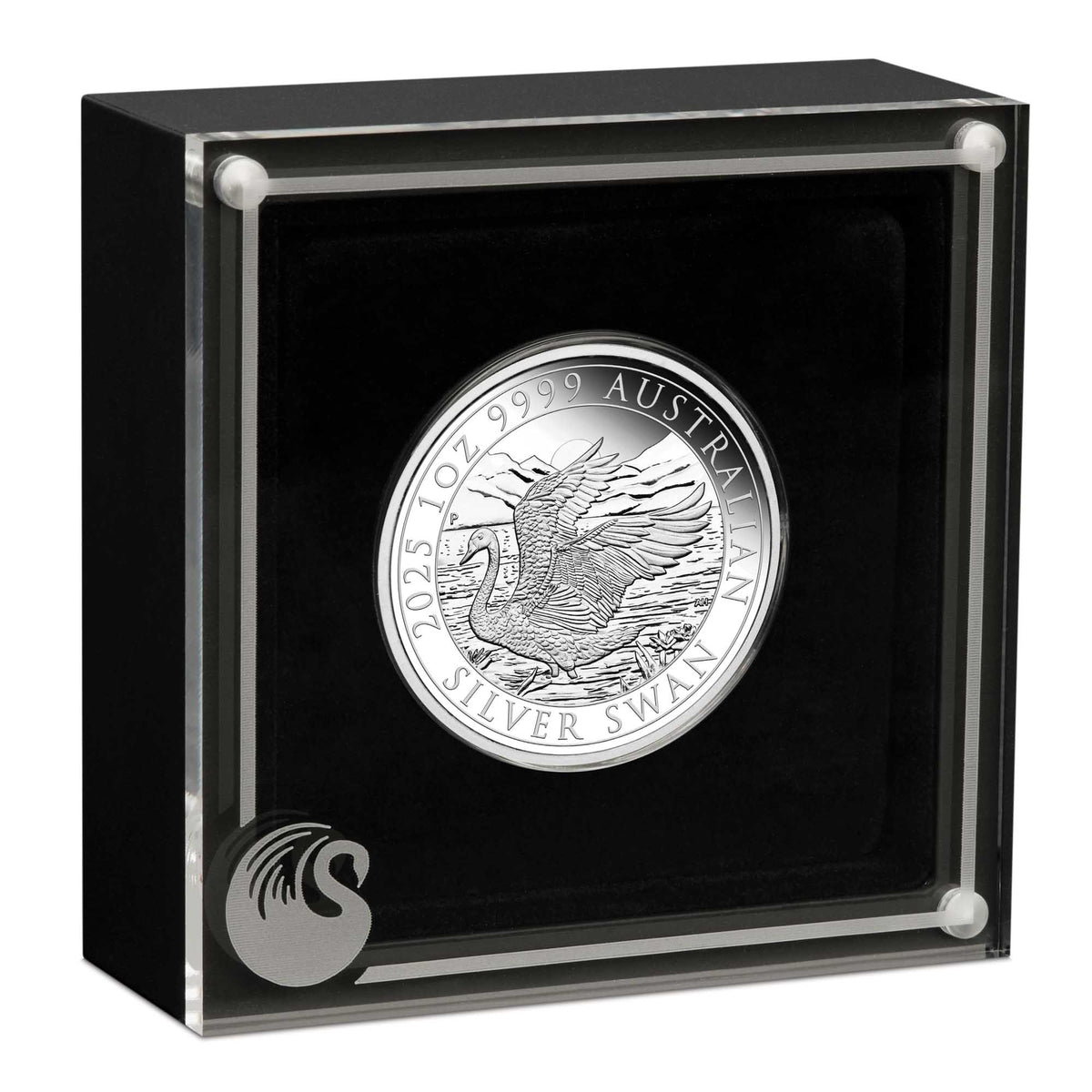 Perth Money Expo ANDA Special Australian Swan 2025 1oz Silver Proof Co ...