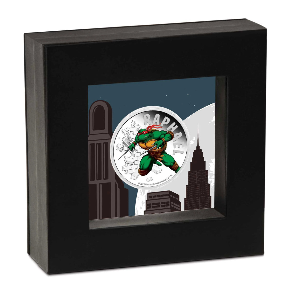 Teenage Mutant Ninja Turtles – Raphael 2025 1oz Silver Proof Coloured ...