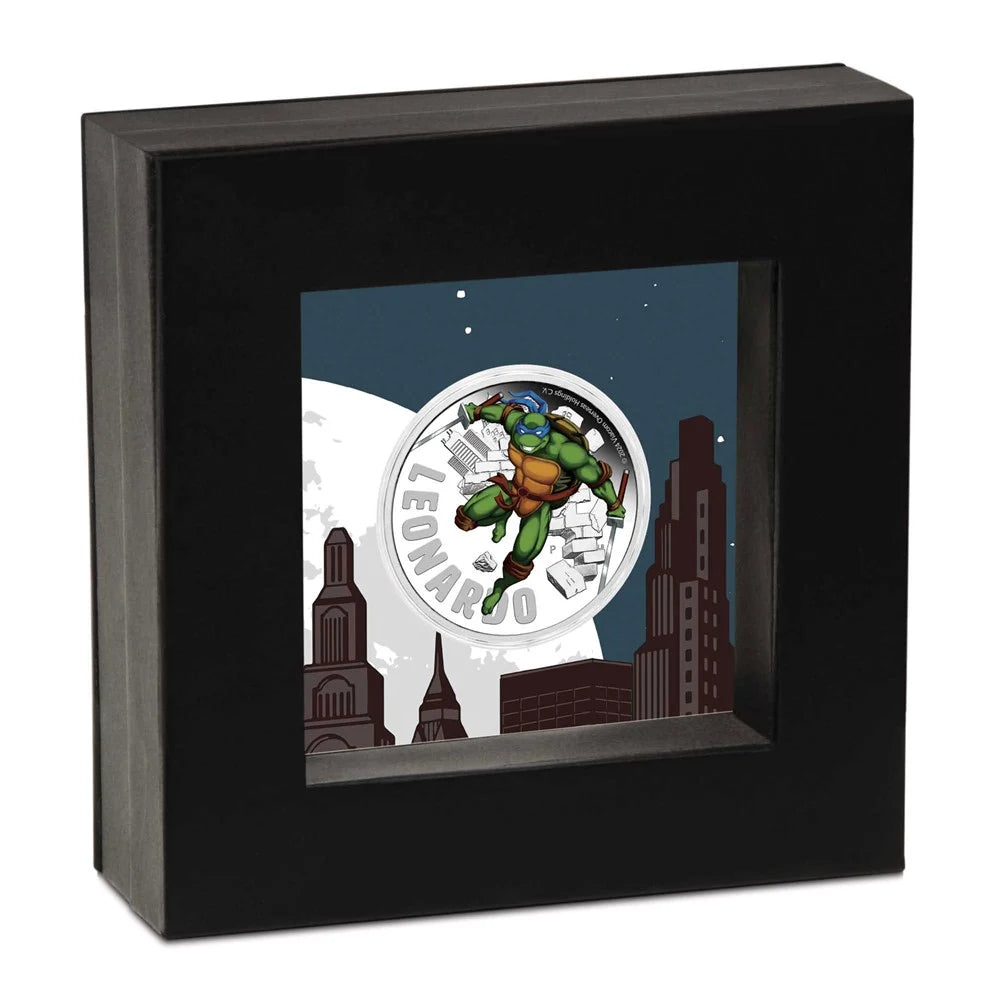 2024 Teenage Mutant Ninja Turtles - Leonardo 1oz Silver Proof Coloured ...