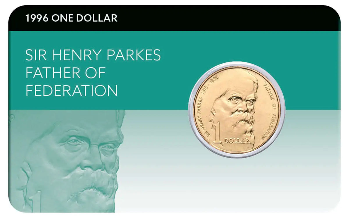 Sir Henry Parkes 1996 $1 Al-Br Coin Pack – Thompsons Coins