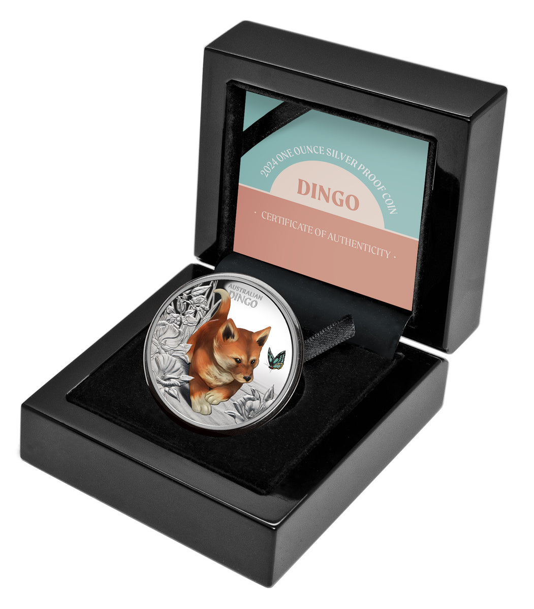 2024 Baby Dingo $1 1oz Silver Proof Coin – Thompsons Coins