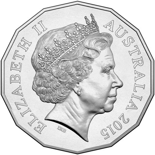 2015 50c Tetra Decagon Year of The Goat Uncirculated Coin – Thompsons Coins