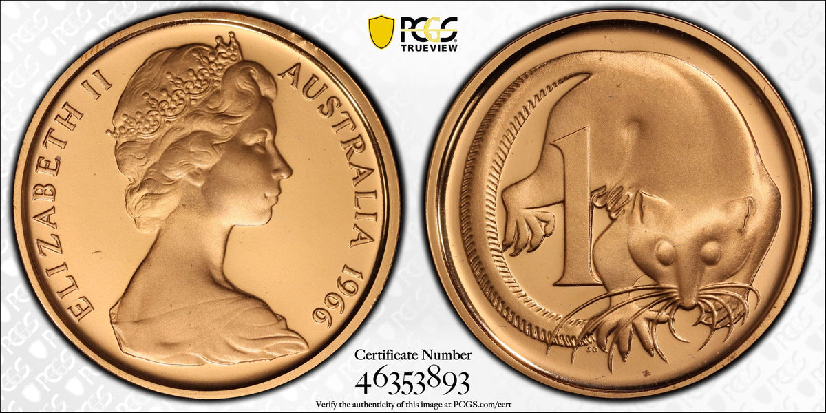 1966 Australian Proof Coin Set - All Graded PR69DCAM – Thompsons Coins