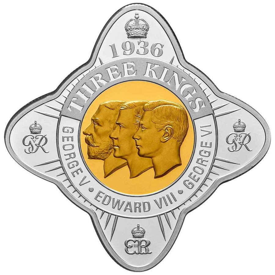 2021 $1 Three Kings Gold-plated 1oz Silver Proof Coin – Thompsons Coins