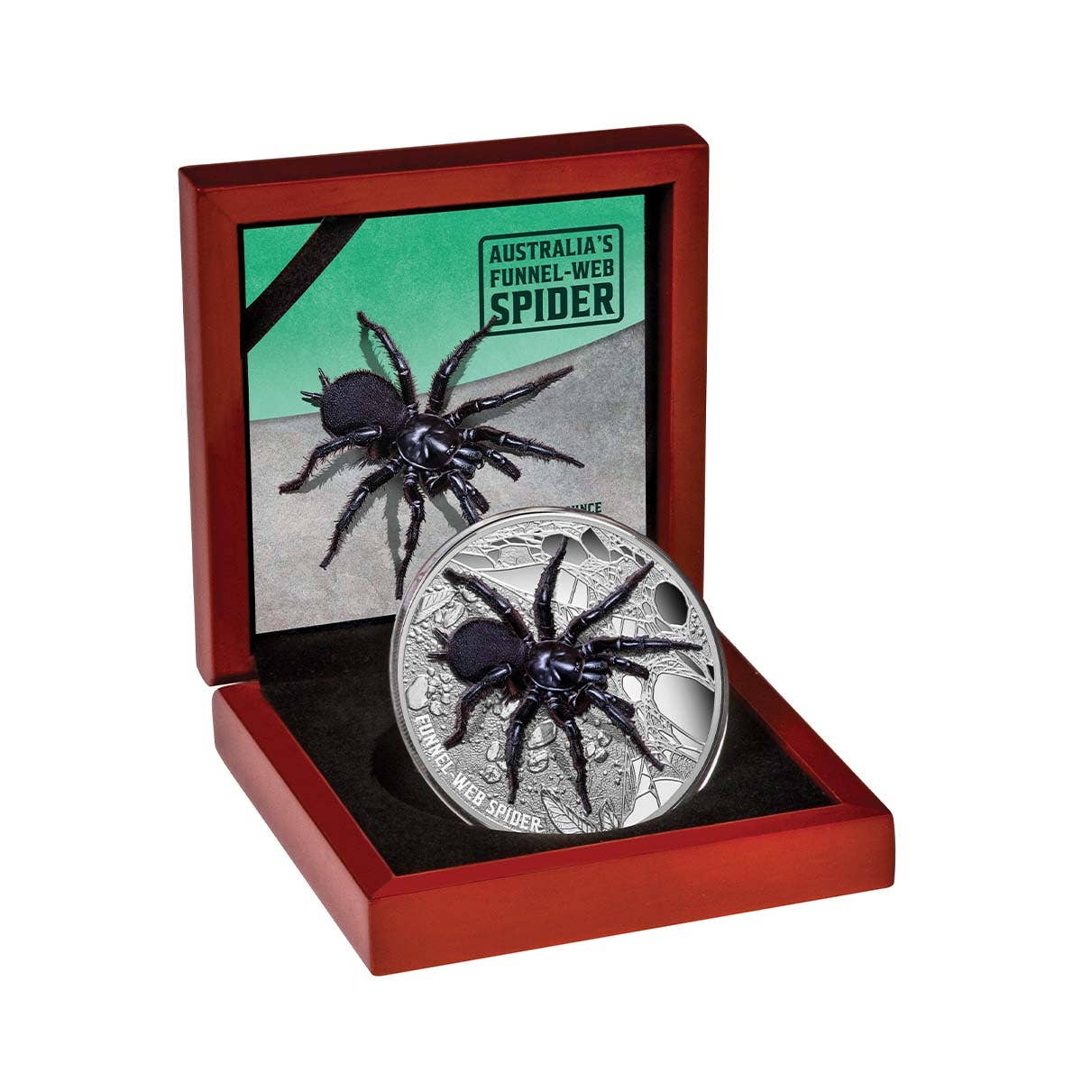 Australia’s Funnel-Web Spider 2023 $10 Ultra High Relief 5oz Silver Pr ...