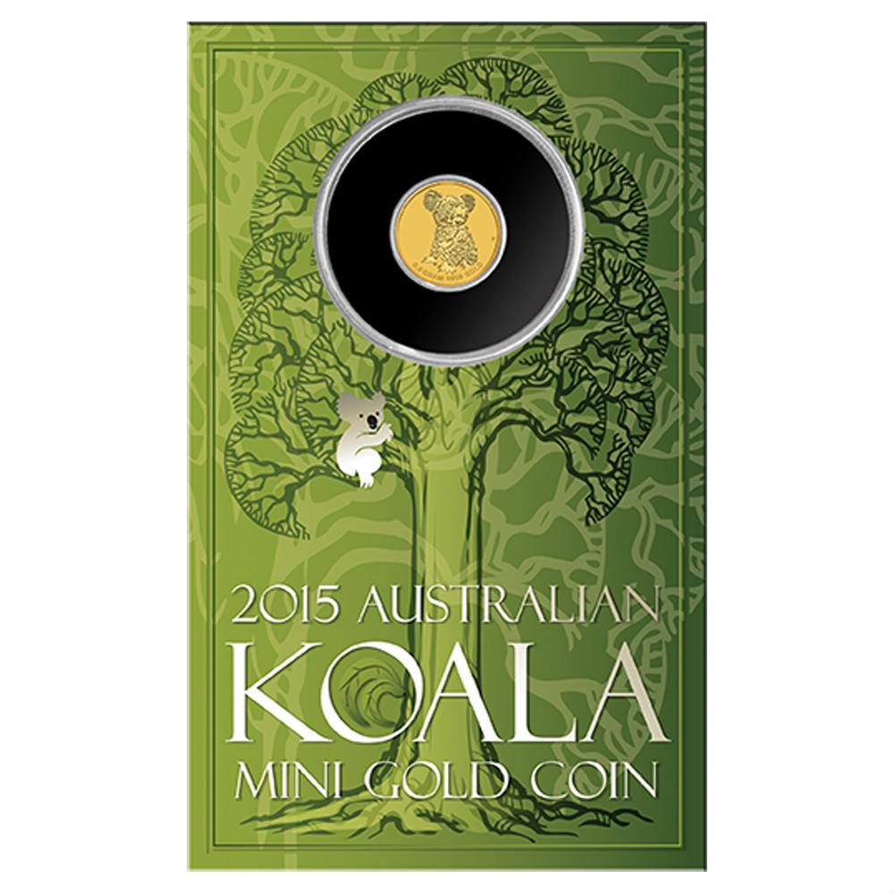 2015 0.5g Mini Koala Gold Coin – Thompsons Coins