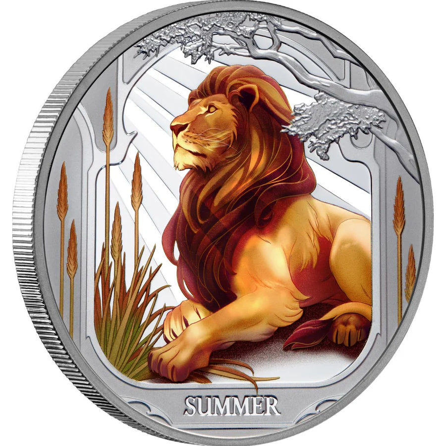 2025 Seasons Summer $1 1oz Silver Proof Coin – Thompsons Coins