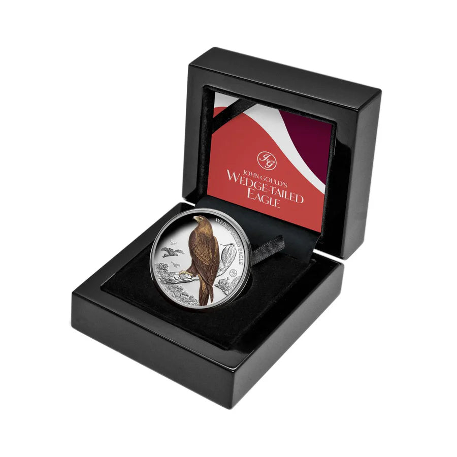2025 $1 Birds of Australia Wedge-tailed Eagle 1oz Silver Proof Coin ...