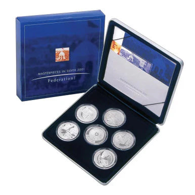 2001 Federation Masterpieces In Silver Proof Set – Thompsons Coins