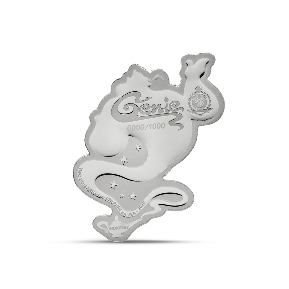 2025 Disney Aladdin - Genie 1oz Silver Coin – Thompsons Coins