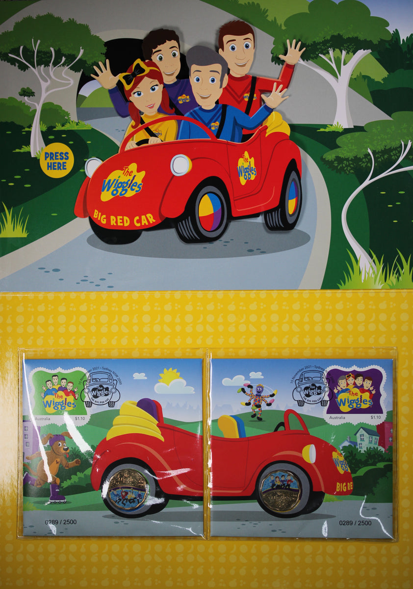 2021 The Wiggles 30th Anniversary Double 30 Cent Coin PNC – Thompsons Coins