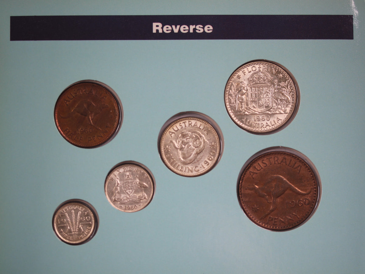 1960 Queen Elizabeth II Pre-Decimal Set – Thompsons Coins