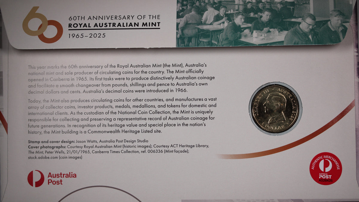 2025 $1 60th Anniversary of the RAM Perth Money Expo Day 1 PNC ...