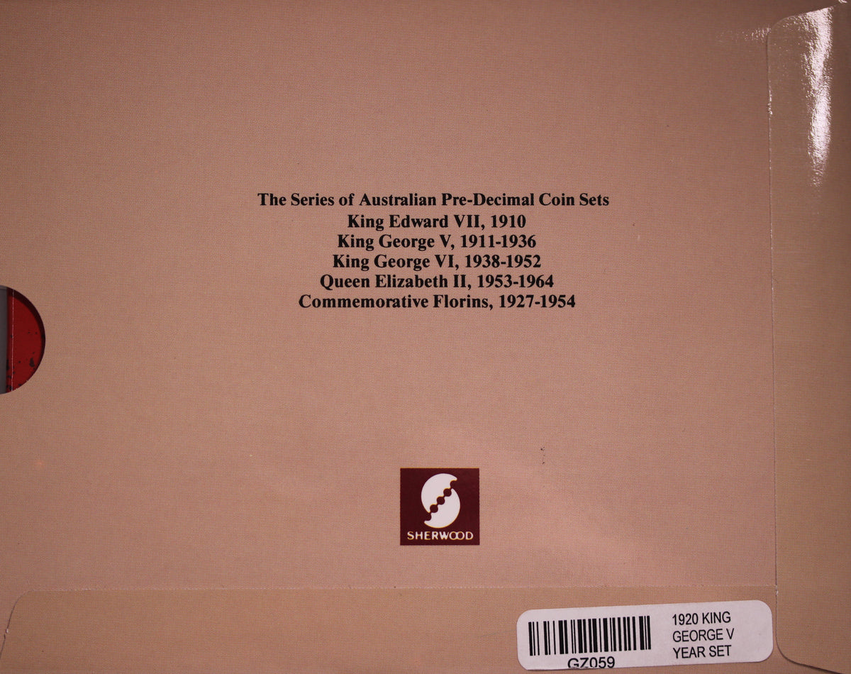 1920 King George V Pre-Decimal Set – Thompsons Coins