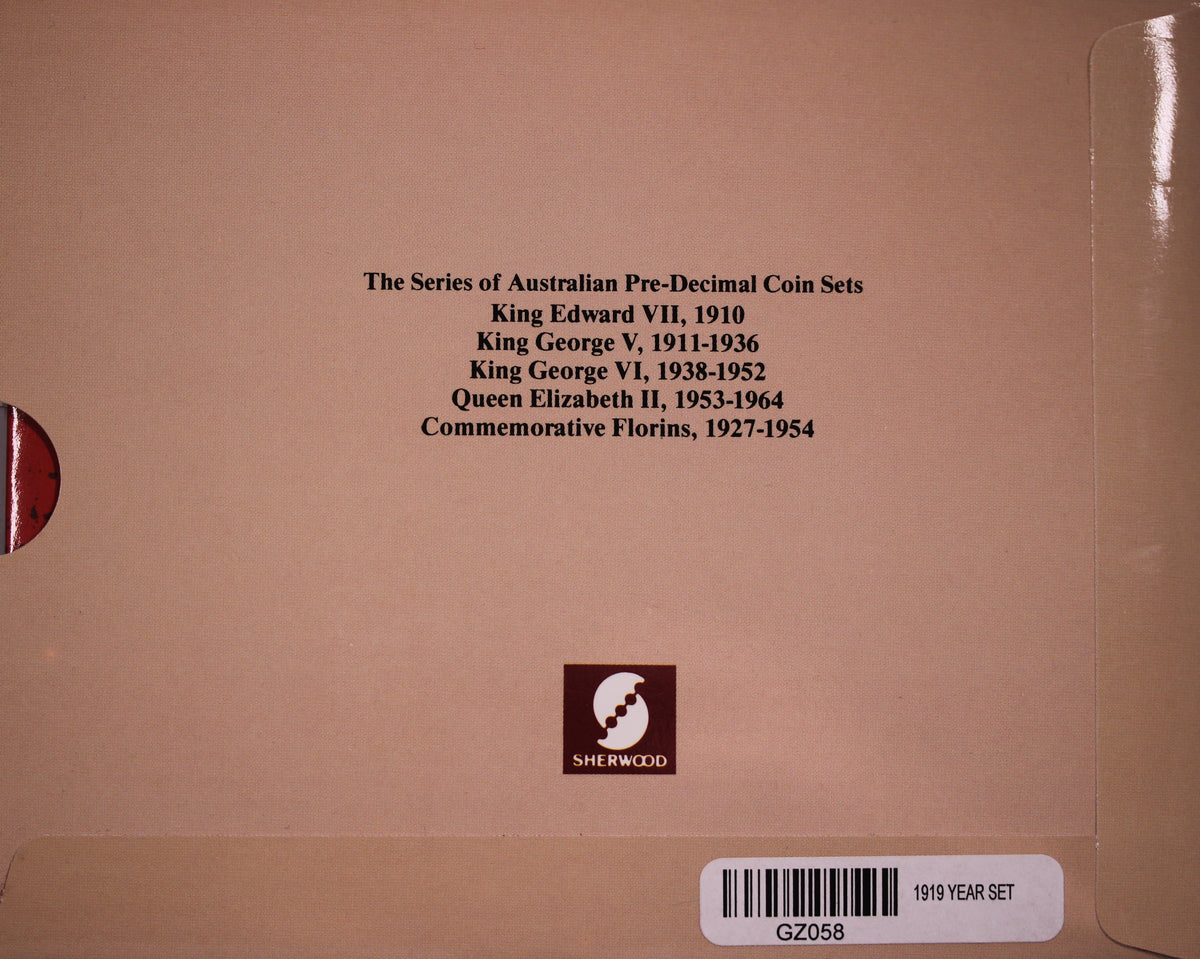 1919 King George V Pre-Decimal Set – Thompsons Coins