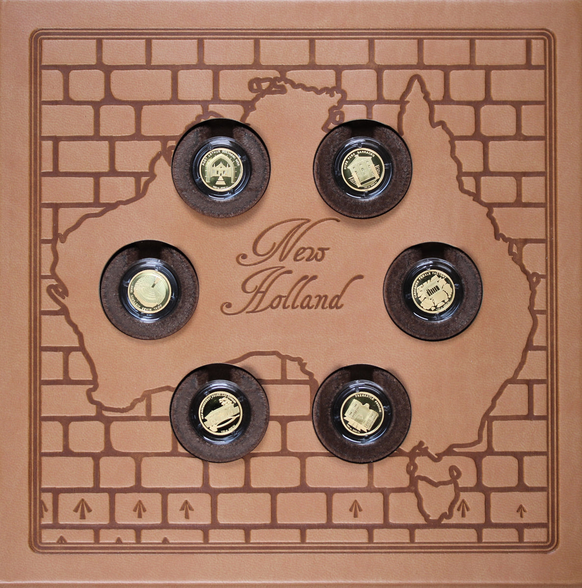 2011 Convict Past Proof Set of 6x 1/25oz Gold Coins – Thompsons Coins