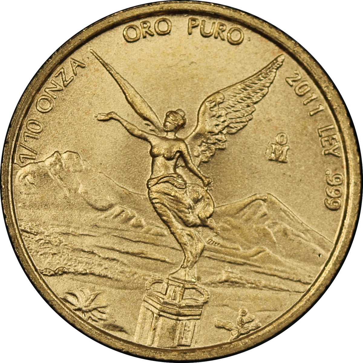 2011 Mexico Libertad 1/10oz Gold Coin – Thompsons Coins