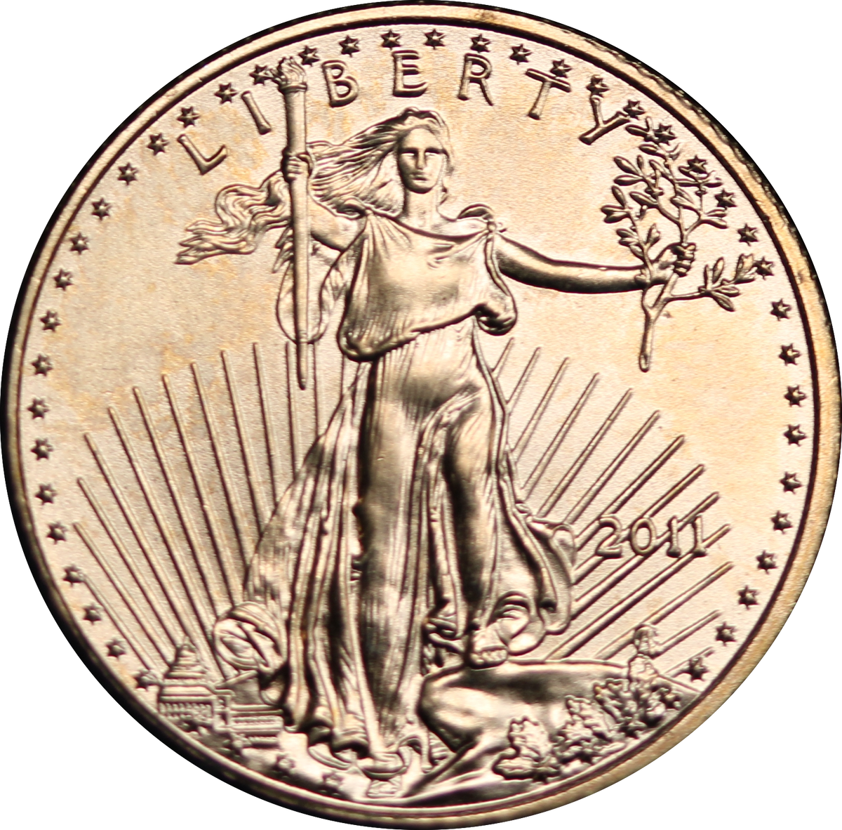 2011 USA Eagle 1/10oz Gold Coin – Thompsons Coins