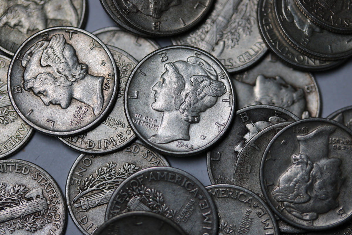 USA Mercury Dime Circulated 90% Silver Coin – Thompsons Coins