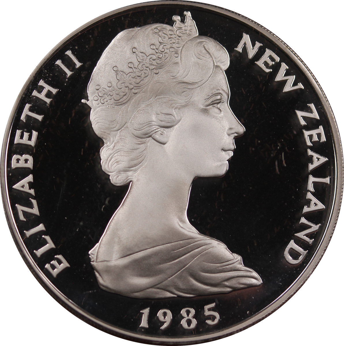 New Zealand 1985 Black Stilt $1 Silver Proof Coin – Thompsons Coins