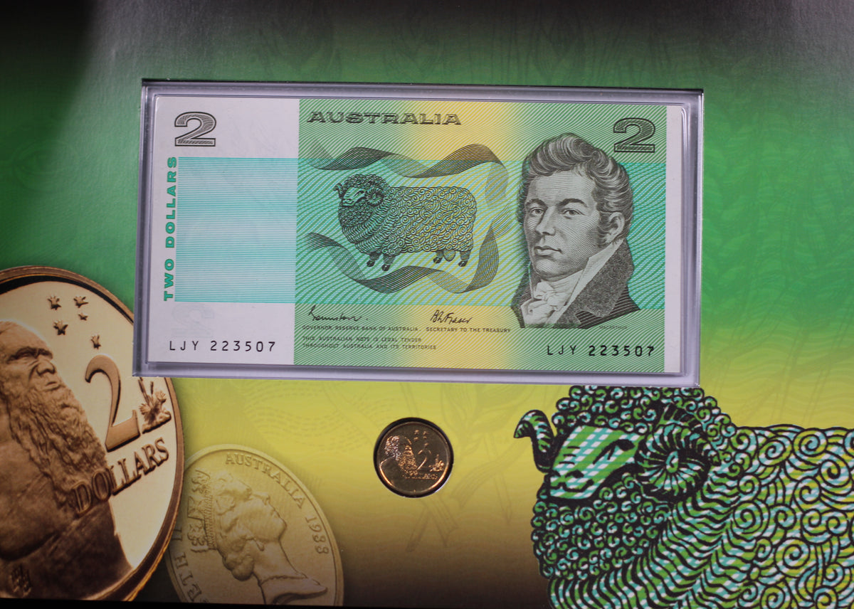 $2 Currency Crossroads Last Paper Note First Coin Limited Edition Pack ...
