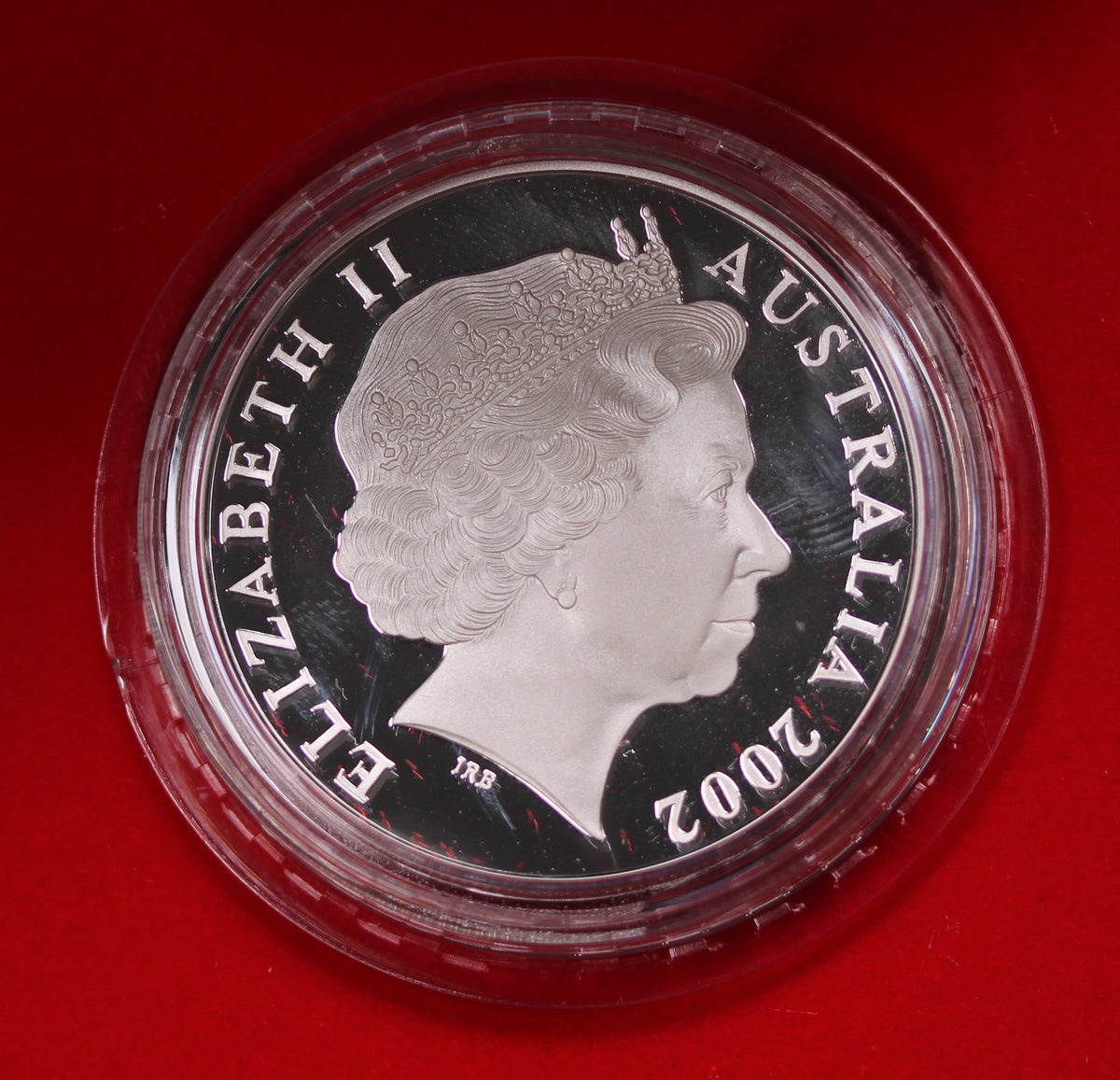 2002 Melbourne Mint Anniversary 1oz Silver Proof Coin – Thompsons Coins