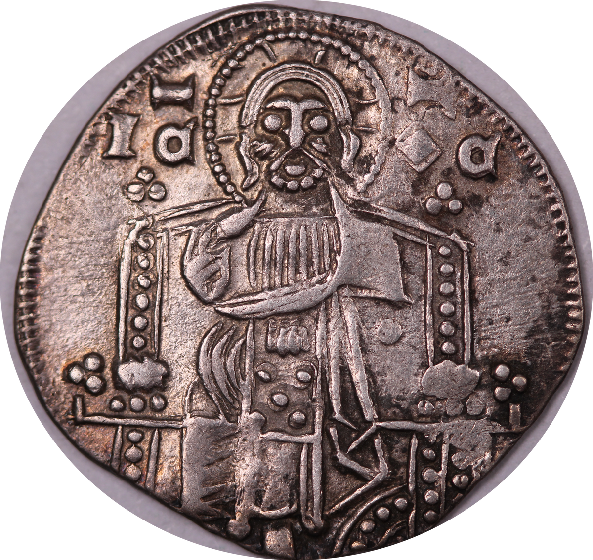 Italian States (Venice) 1312-1328 Silver Grosso Very Fine – Thompsons Coins