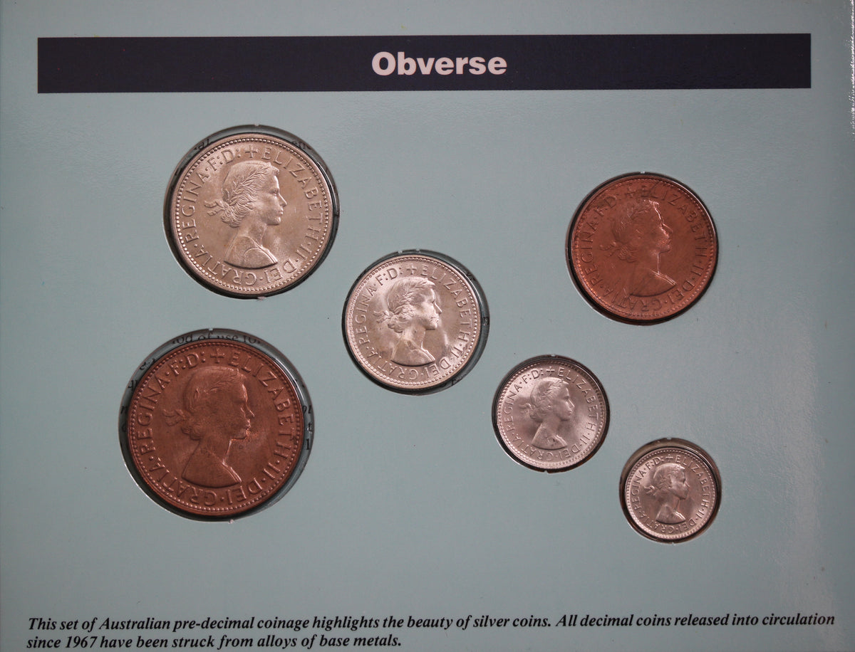 Queen Elizabeth II Pre-Decimal Year Set – Thompsons Coins