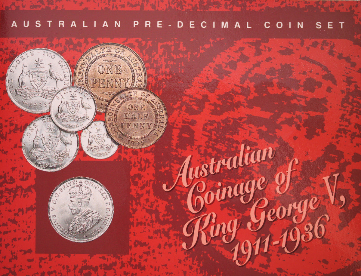 King George V Pre-Decimal Year Set (1916-1936) – Thompsons Coins