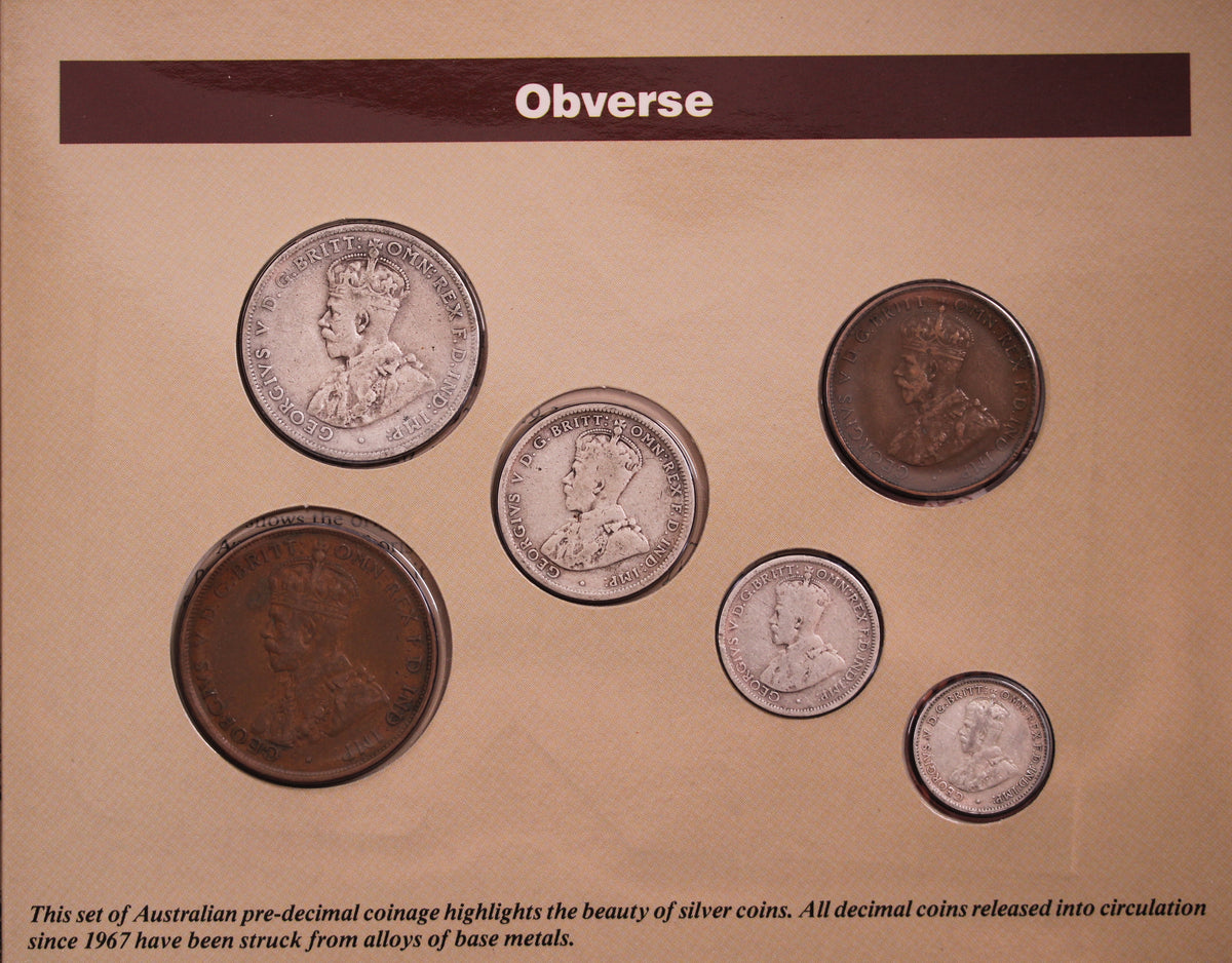 King George V Pre-Decimal Year Set (1916-1936) – Thompsons Coins