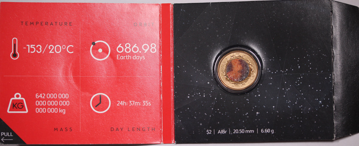 2017 Planetary 10 Coin Collection (includes Mars $2) – Thompsons Coins