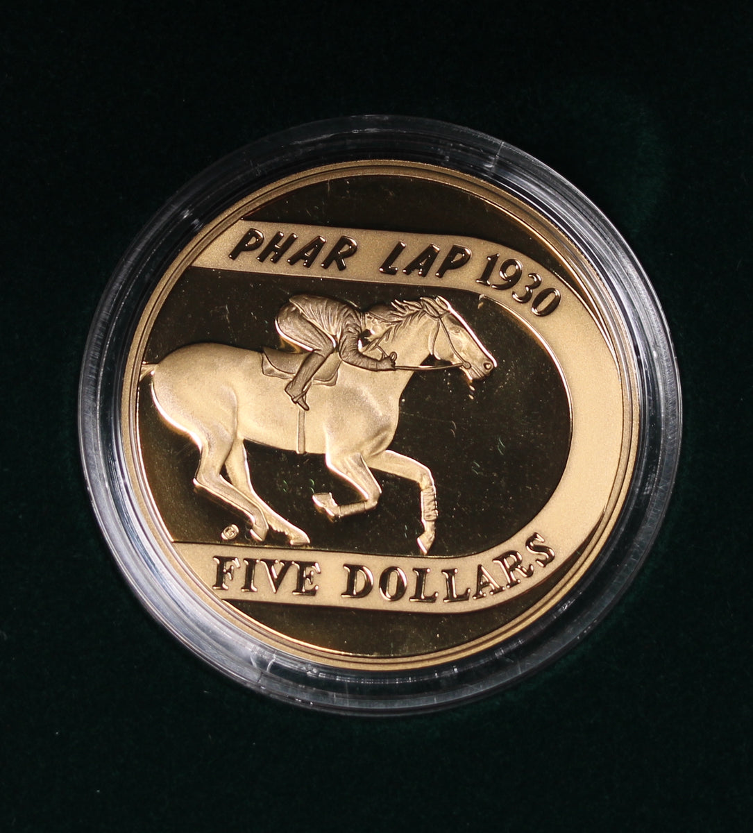 2000 Phar Lap $5 Proof Coin – Thompsons Coins