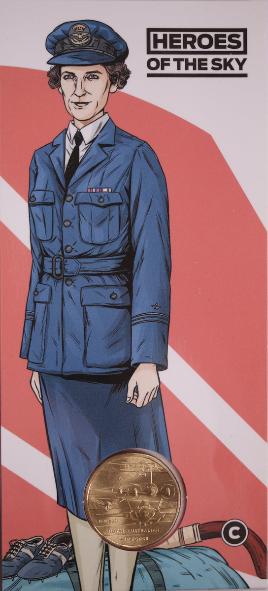 2021 $1 Heroes of The Sky Wing Officer Doris Carter UNC - 'C' Mintmark ...