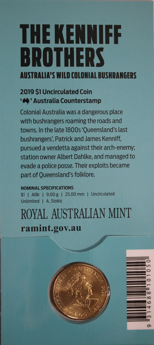 2019 $1 The Bold the Bad and the Ugly The Kenniff Brothers - Australia ...