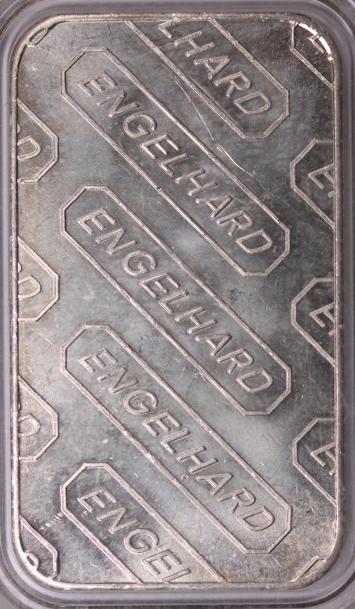 Engelhard 1oz Silver Bar c. 1980s – Thompsons Coins