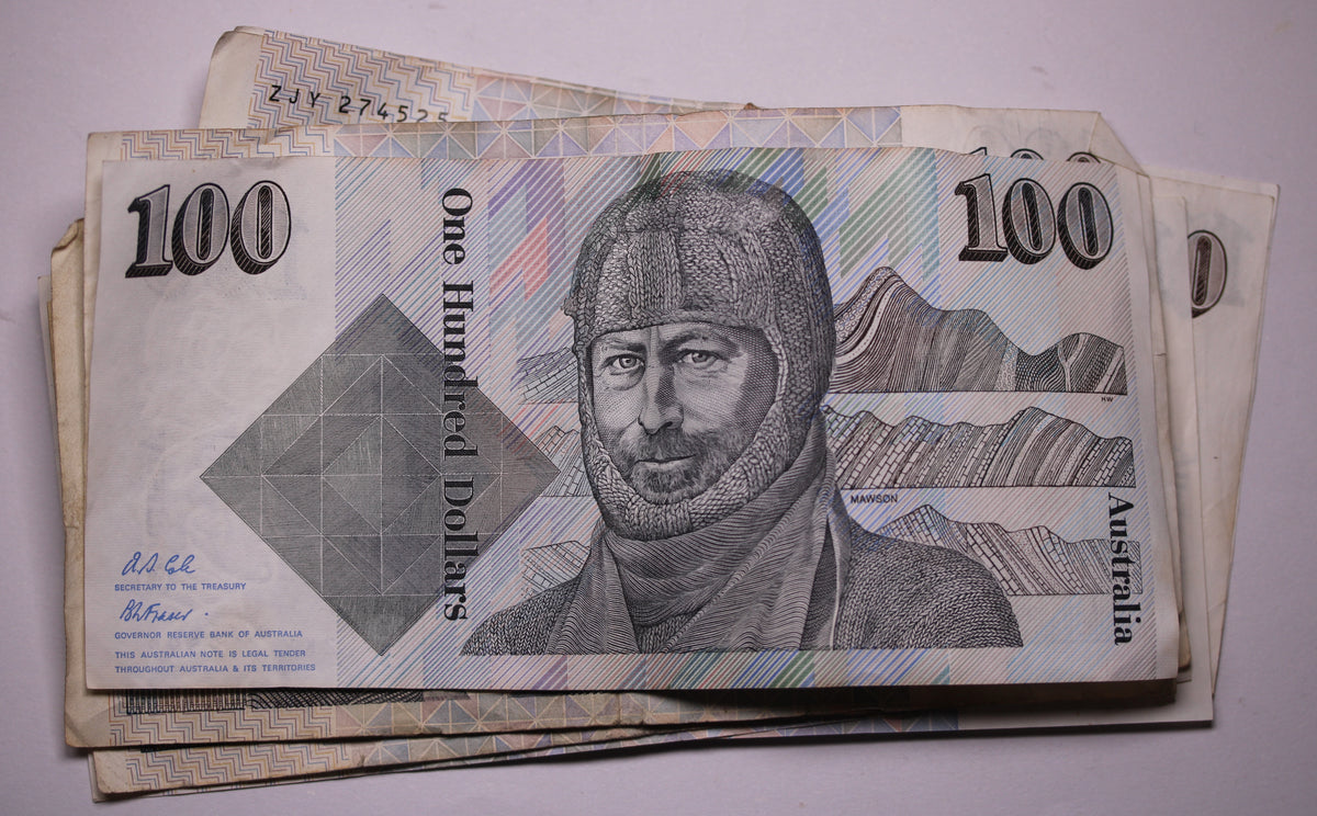Australian $100 Paper Banknote Circulated – Thompsons Coins