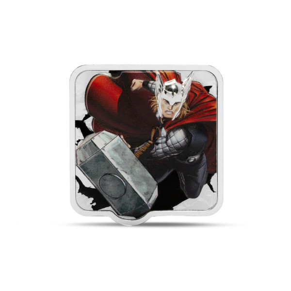 2025 Marvel - Thor 'KRA-KOOM' 2oz Silver Coin – Thompsons Coins