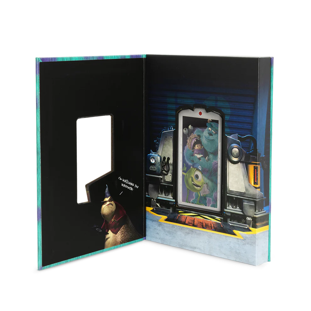 2025 Disney Monsters, Inc - Mike and Sulley on the Clock 3oz Silver Co ...