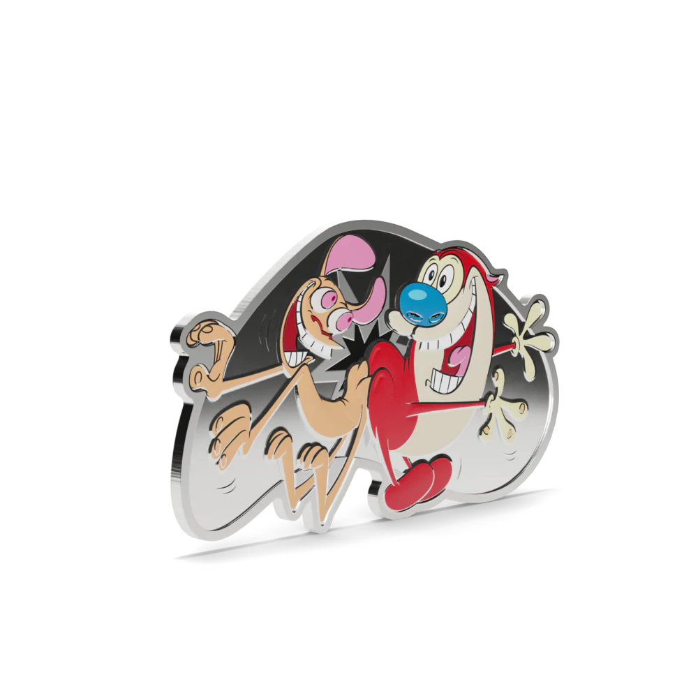 2025 Ren & Stimpy - Butt Bump 1oz Silver Coin – Thompsons Coins