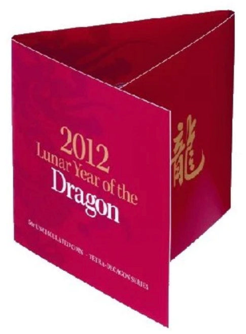 2012 50c Tetra Decagon Year of The Dragon Uncirculated Coin – Thompsons ...