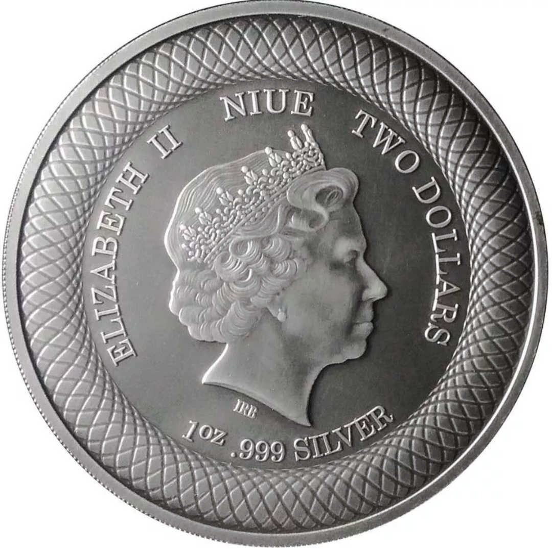 2017 Supermassive Black Hole 1oz Silver Coin – Thompsons Coins