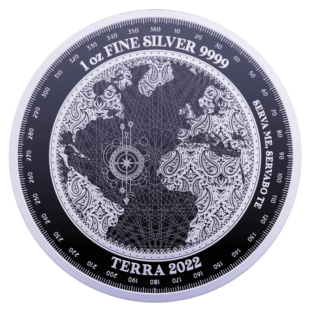 2022 Terra - Pressburg Mint 1oz Silver Coin – Thompsons Coins