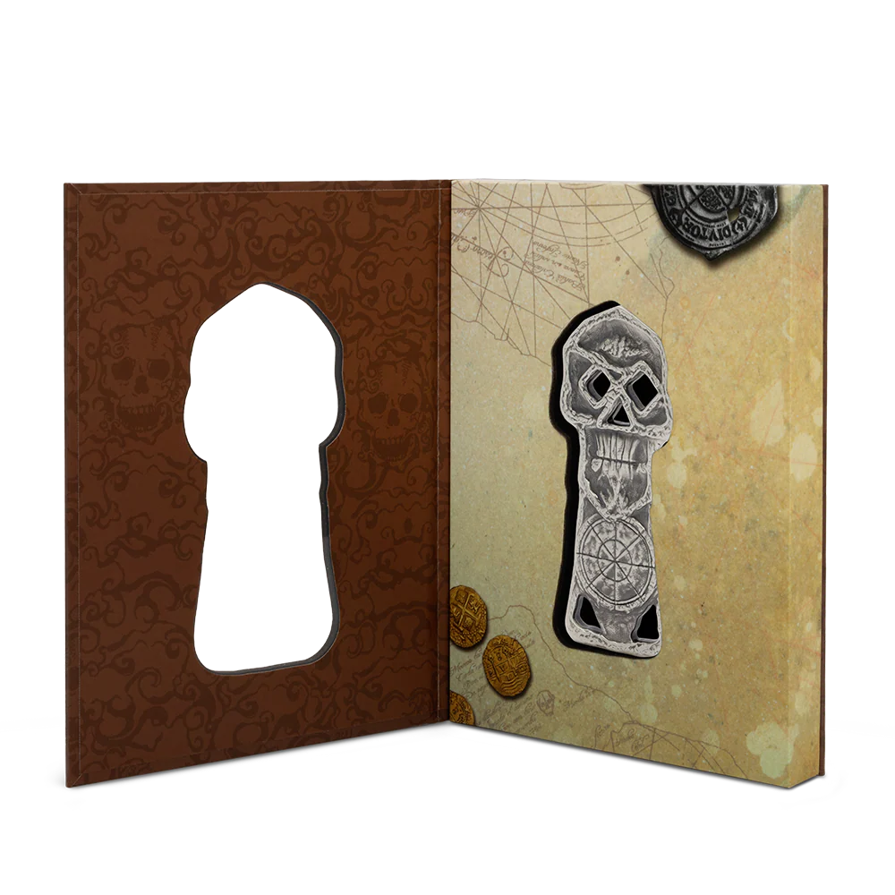 2025 The Goonies - Copper Bones Skeleton Key 2oz Silver Coin ...