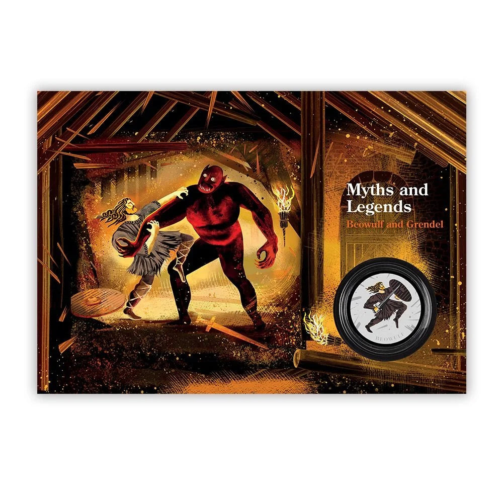 UK 2025 Myths & Legends Medal Cover – Thompsons Coins