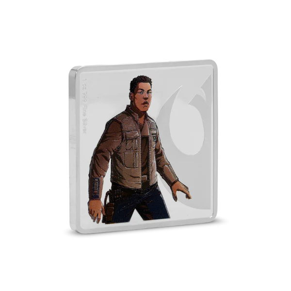 Star Wars™ Finn™ and Poe Dameron™ 1oz Silver Coin – Thompsons Coins