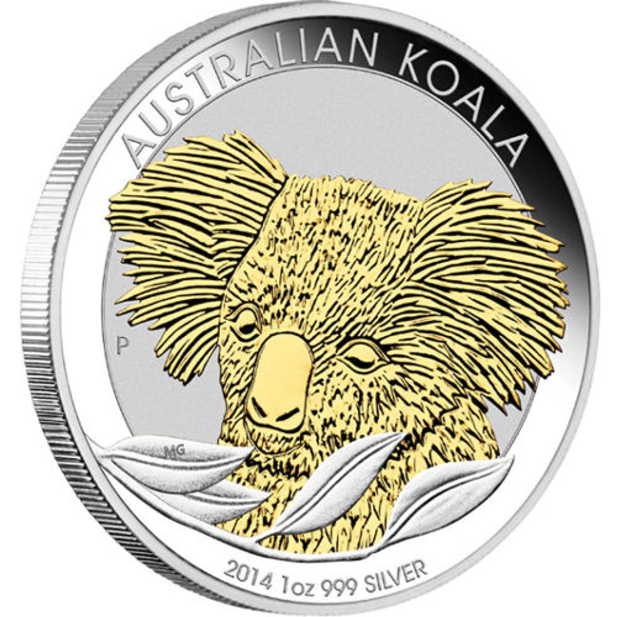 2014 Gilded Koala 1oz Silver Coin – Thompsons Coins