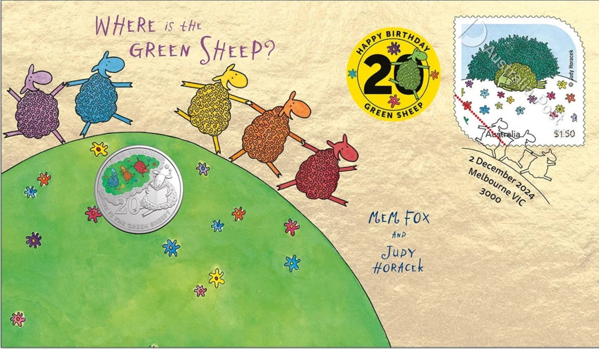 2024 20 Cent Where is the Green Sheep? PNC – Thompsons Coins