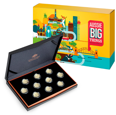 2023 Aussie Big Things $1 10 Proof Coin Set – Thompsons Coins