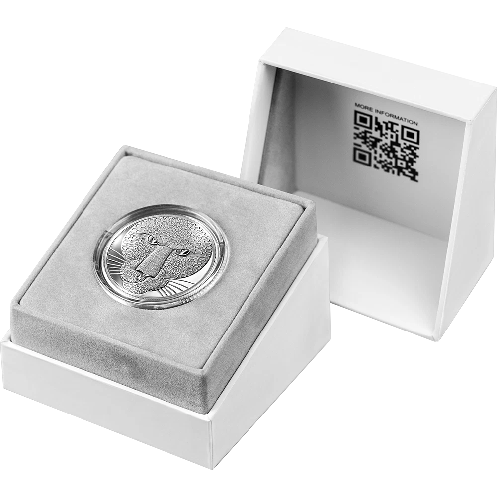 2025 Binary World Puma 1000 Satoshi United Crypto States 1 oz Silver C ...